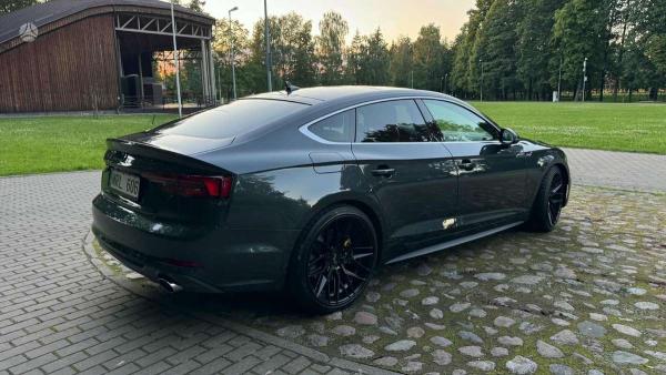 Серый Ауди A5 Sportback 2018 в Вильнюс, объемом двигателя 1.98 л и пробегом 212 тыс. км за 19500 €, фото 6 на AUTOMOTO.COM.LV