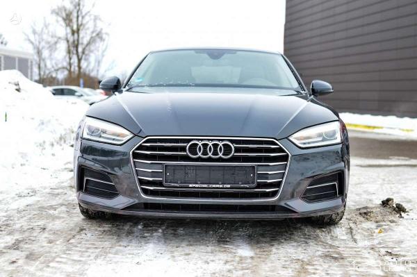 Pelēks Audi A5 Sportback 2019 Kretinga, ar dzinēja tilpumu 2.00 L un nobraukumu 108 tūkst. km par 20650 €, foto 3 vietnē AUTOMOTO.COM.LV