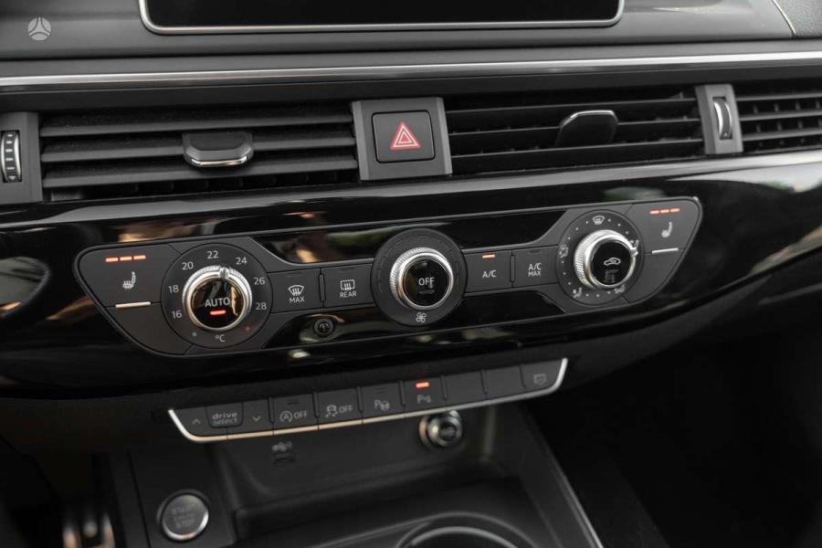 Grey Audi A5 Sportback 2019 in Vilnius, with an engine capacity of 2.00 L and mileage of 173 thousand km for 28900 €, photo 16 on AUTOMOTO.COM.LV