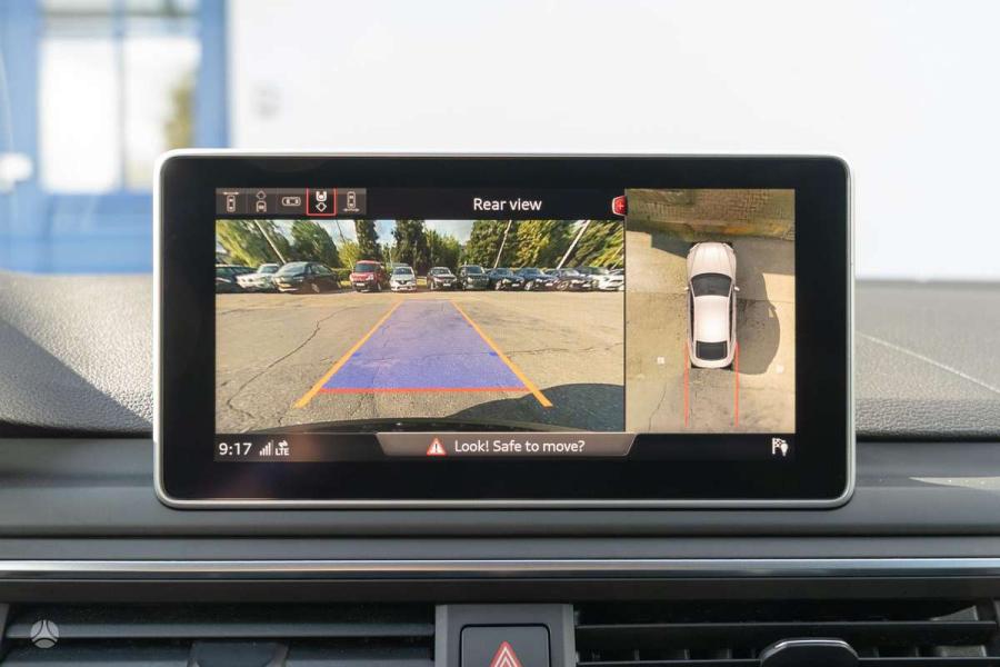 Grey Audi A5 Sportback 2019 in Vilnius, with an engine capacity of 2.00 L and mileage of 173 thousand km for 28900 €, photo 19 on AUTOMOTO.COM.LV