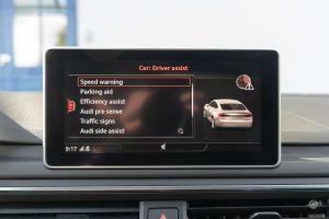 Grey Audi A5 Sportback 2019 in Vilnius, with an engine capacity of 2.00 L and mileage of 173 thousand km for 28900 €, photo 21 on AUTOMOTO.COM.LV