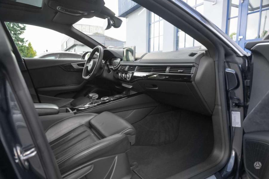 Grey Audi A5 Sportback 2019 in Vilnius, with an engine capacity of 2.00 L and mileage of 173 thousand km for 28900 €, photo 26 on AUTOMOTO.COM.LV