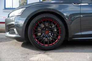 Grey Audi A5 Sportback 2019 in Vilnius, with an engine capacity of 2.00 L and mileage of 173 thousand km for 28900 €, photo 35 on AUTOMOTO.COM.LV