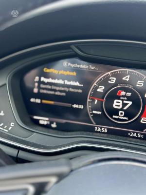 Pelēks Audi A5 Sportback 2019 Viļņa, ar dzinēja tilpumu 1.98 L un nobraukumu 84 tūkst. km par 23500 €, foto 4 vietnē AUTOMOTO.COM.LV