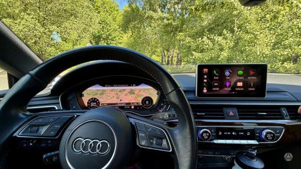 Pelēks Audi A5 Sportback 2019 Viļņa, ar dzinēja tilpumu 1.98 L un nobraukumu 84 tūkst. km par 23500 €, foto 7 vietnē AUTOMOTO.COM.LV