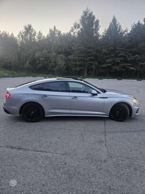 Pelēks Audi A5 Sportback 2023 Mažeikiai, ar dzinēja tilpumu 2.00 L un nobraukumu 71 tūkst. km par 28500 €, foto 5 vietnē AUTOMOTO.COM.LV