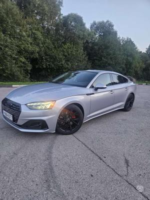 Pelēks Audi A5 Sportback 2023 Mažeikiai, ar dzinēja tilpumu 2.00 L un nobraukumu 71 tūkst. km par 28500 €, foto 9 vietnē AUTOMOTO.COM.LV