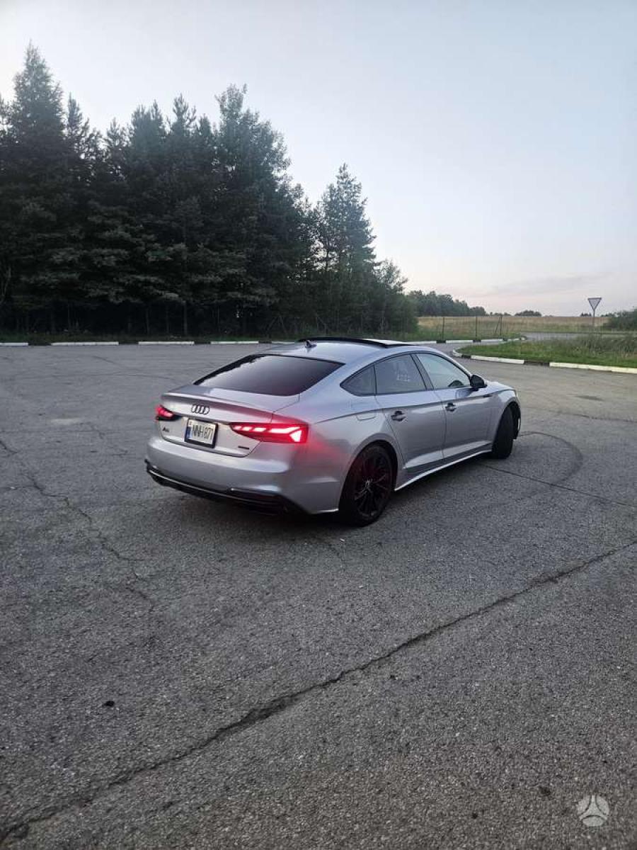 Pelēks Audi A5 Sportback 2023 Mažeikiai, ar dzinēja tilpumu 2.00 L un nobraukumu 71 tūkst. km par 28500 €, foto 13 vietnē AUTOMOTO.COM.LV