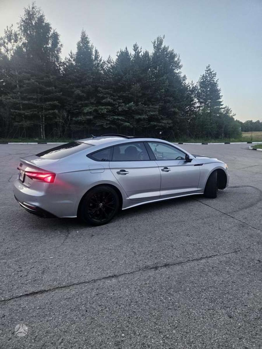 Pelēks Audi A5 Sportback 2023 Mažeikiai, ar dzinēja tilpumu 2.00 L un nobraukumu 71 tūkst. km par 28500 €, foto 15 vietnē AUTOMOTO.COM.LV