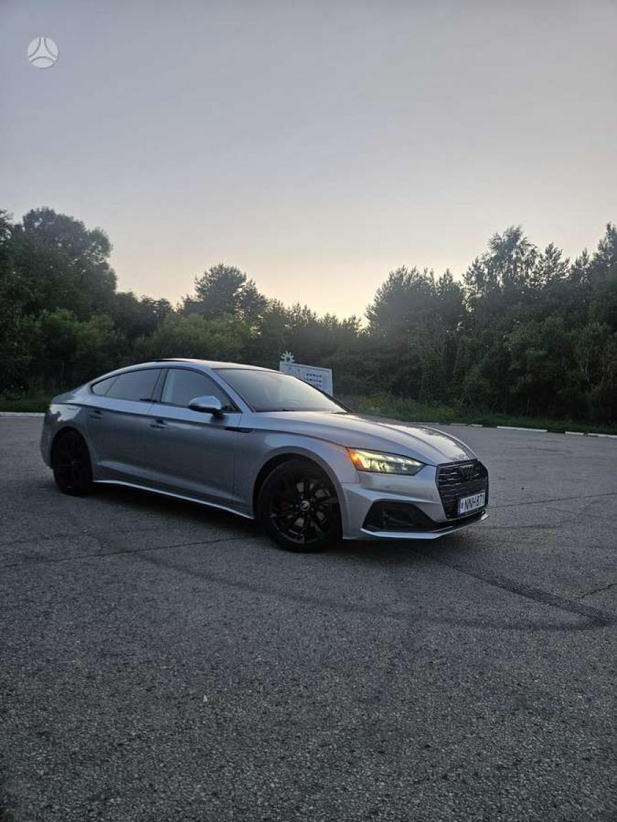 Pelēks Audi A5 Sportback 2023 Mažeikiai, ar dzinēja tilpumu 2.00 L un nobraukumu 71 tūkst. km par 28500 €, foto 16 vietnē AUTOMOTO.COM.LV