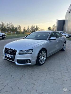 Серый Ауди A5 Sportback 2010 в Вильнюс, объемом двигателя 1.97 л и пробегом 370 тыс. км за 4800 €, фото  на AUTOMOTO.COM.LV