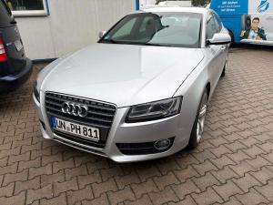 Pelēks Audi A5 Sportback 2010 Jurbarkas, ar dzinēja tilpumu 2.00 L un nobraukumu 147 tūkst. km par 4499 €, foto  vietnē AUTOMOTO.COM.LV