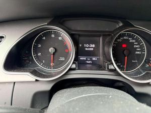 Pelēks Audi A5 Sportback 2010 Jurbarkas, ar dzinēja tilpumu 2.00 L un nobraukumu 147 tūkst. km par 4499 €, foto 8 vietnē AUTOMOTO.COM.LV
