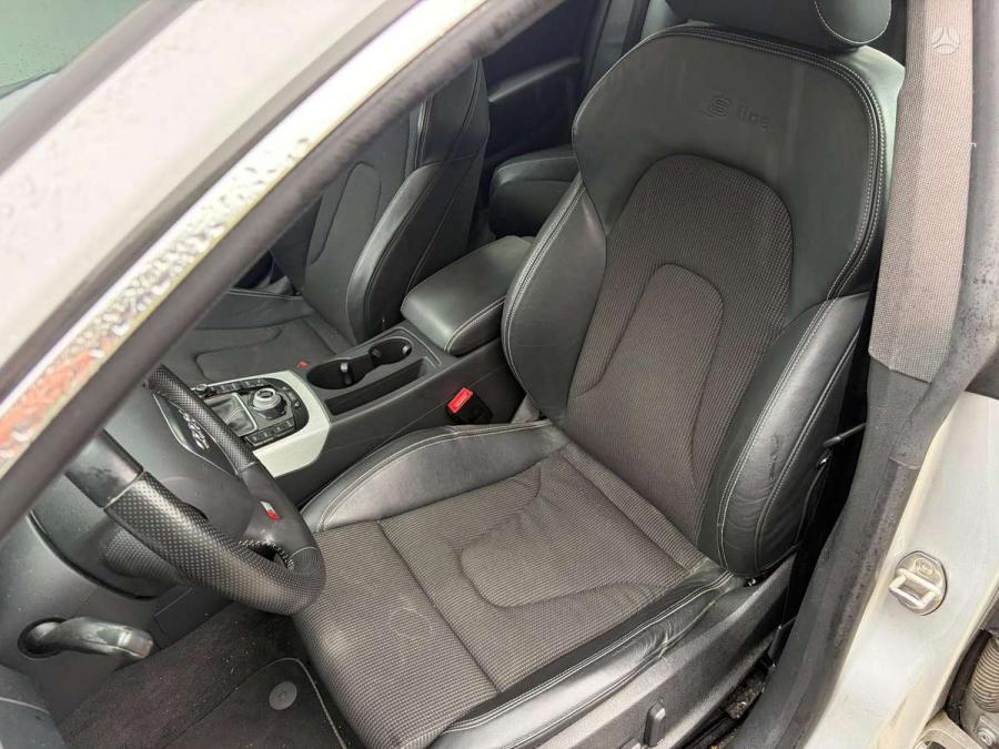 Pelēks Audi A5 Sportback 2010 Jurbarkas, ar dzinēja tilpumu 2.00 L un nobraukumu 147 tūkst. km par 4499 €, foto 9 vietnē AUTOMOTO.COM.LV