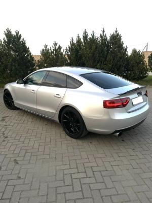 Pelēks Audi A5 Sportback 2011 Klaipėda, ar dzinēja tilpumu 2.00 L un nobraukumu 267 tūkst. km par 10500 €, foto 4 vietnē AUTOMOTO.COM.LV