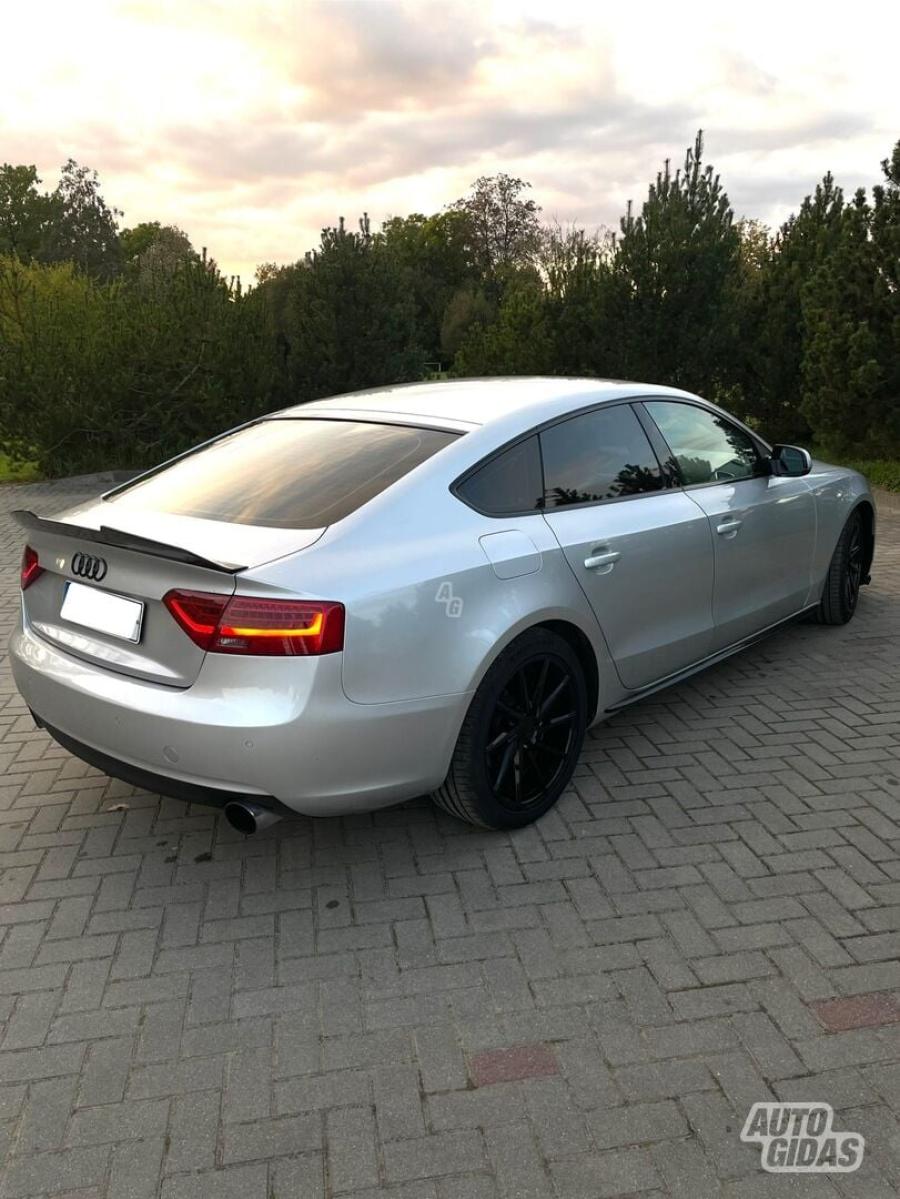 Pelēks Audi A5 Sportback 2011 Klaipėda, ar dzinēja tilpumu 2.00 L un nobraukumu 267 tūkst. km par 10500 €, foto 7 vietnē AUTOMOTO.COM.LV