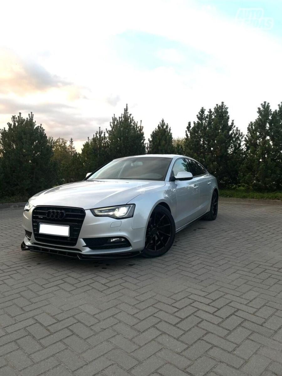 Pelēks Audi A5 Sportback 2011 Klaipėda, ar dzinēja tilpumu 2.00 L un nobraukumu 267 tūkst. km par 10500 €, foto 1 vietnē AUTOMOTO.COM.LV