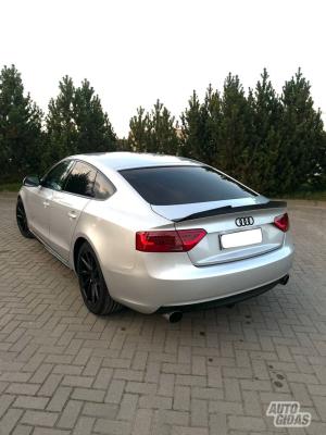 Pelēks Audi A5 Sportback 2011 Klaipėda, ar dzinēja tilpumu 2.00 L un nobraukumu 267 tūkst. km par 10500 €, foto 5 vietnē AUTOMOTO.COM.LV