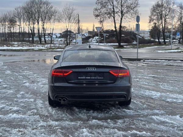 Pelēks Audi A5 Sportback 2013 Tauragė, ar dzinēja tilpumu 2.00 L un nobraukumu 250 tūkst. km par 8500 €, foto 5 vietnē AUTOMOTO.COM.LV