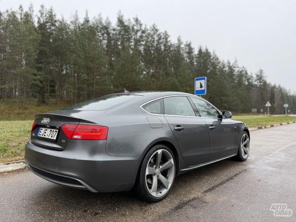 Grey Audi A5 Sportback 2015 in Vilnius, with an engine capacity of 2.00 L and mileage of 348 thousand km for 11999 €, photo 6 on AUTOMOTO.COM.LV