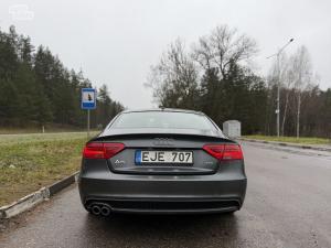 Grey Audi A5 Sportback 2015 in Vilnius, with an engine capacity of 2.00 L and mileage of 348 thousand km for 11999 €, photo 7 on AUTOMOTO.COM.LV