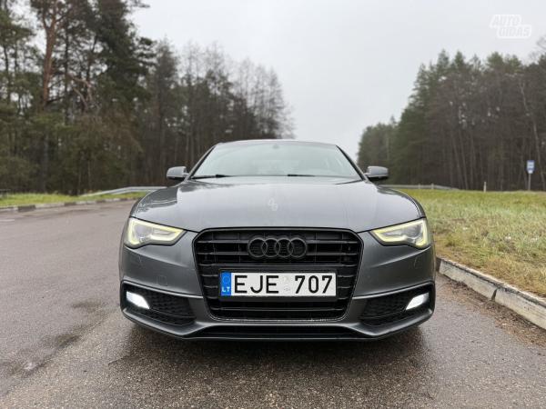 Серый Ауди A5 Sportback 2015 в Вильнюс, объемом двигателя 2.00 л и пробегом 348 тыс. км за 11999 €, фото 3 на AUTOMOTO.COM.LV