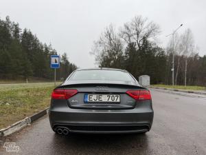 Grey Audi A5 Sportback 2015 in Vilnius, with an engine capacity of 2.00 L and mileage of 348 thousand km for 11999 €, photo 8 on AUTOMOTO.COM.LV