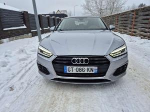 Pelēks Audi A5 Sportback 2017 Kauņa, ar dzinēja tilpumu 2.00 L un nobraukumu 299 tūkst. km par 14350 €, foto 5 vietnē AUTOMOTO.COM.LV