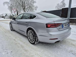 Pelēks Audi A5 Sportback 2017 Kauņa, ar dzinēja tilpumu 2.00 L un nobraukumu 299 tūkst. km par 14350 €, foto 8 vietnē AUTOMOTO.COM.LV