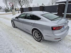 Pelēks Audi A5 Sportback 2017 Kauņa, ar dzinēja tilpumu 2.00 L un nobraukumu 299 tūkst. km par 14350 €, foto 9 vietnē AUTOMOTO.COM.LV
