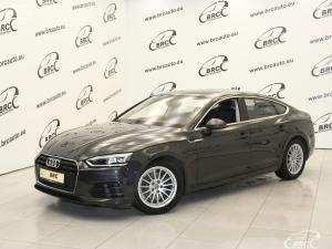 Серый Ауди A5 Sportback 2018 в Авиженяй, объемом двигателя 2.00 л и пробегом 48 тыс. км за 20900 €, фото  на AUTOMOTO.COM.LV
