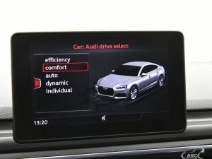 Серый Ауди A5 Sportback 2018 в Авиженяй, объемом двигателя 2.00 л и пробегом 48 тыс. км за 20900 €, фото 33 на AUTOMOTO.COM.LV