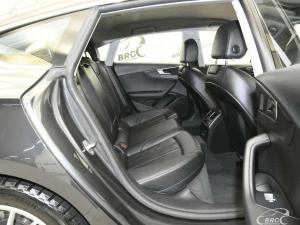 Grey Audi A5 Sportback 2018 in Vilnius, with an engine capacity of 1.98 L and mileage of 48 thousand km for 19900 €, photo 11 on AUTOMOTO.COM.LV