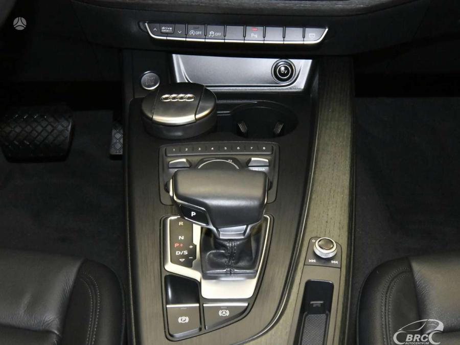 Grey Audi A5 Sportback 2018 in Vilnius, with an engine capacity of 1.98 L and mileage of 48 thousand km for 19900 €, photo 20 on AUTOMOTO.COM.LV