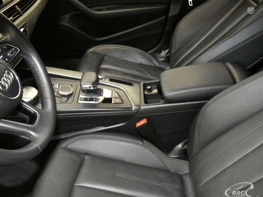 Grey Audi A5 Sportback 2018 in Vilnius, with an engine capacity of 1.98 L and mileage of 48 thousand km for 19900 €, photo 26 on AUTOMOTO.COM.LV