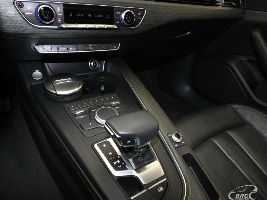 Grey Audi A5 Sportback 2018 in Vilnius, with an engine capacity of 1.98 L and mileage of 48 thousand km for 19900 €, photo 27 on AUTOMOTO.COM.LV