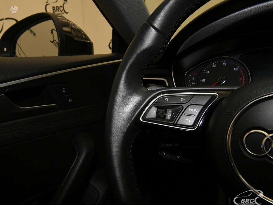 Grey Audi A5 Sportback 2018 in Vilnius, with an engine capacity of 1.98 L and mileage of 48 thousand km for 19900 €, photo 31 on AUTOMOTO.COM.LV