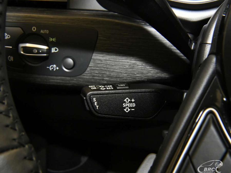 Grey Audi A5 Sportback 2018 in Vilnius, with an engine capacity of 1.98 L and mileage of 48 thousand km for 19900 €, photo 32 on AUTOMOTO.COM.LV