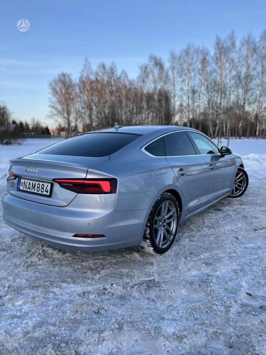 Grey Audi A5 Sportback 2019 in Kaunas, with an engine capacity of 0.00 L and mileage of 279 thousand km for 18500 €, photo 5 on AUTOMOTO.COM.LV