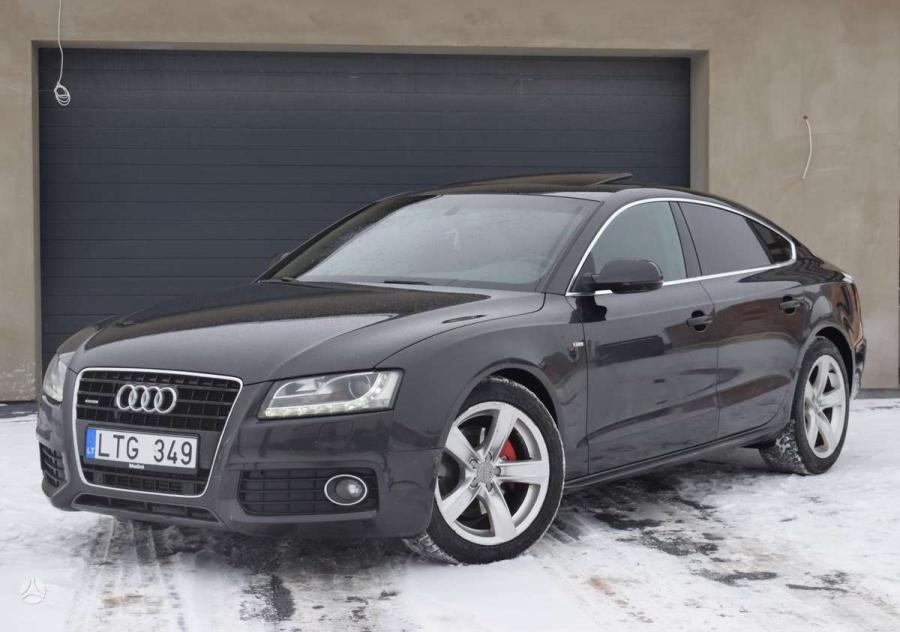 Audi A5 Sportback 2010 Marijampole, ar dzinēja tilpumu 2.97 L un nobraukumu 366 tūkst. km par 6150 €, foto 1 vietnē AUTOMOTO.COM.LV