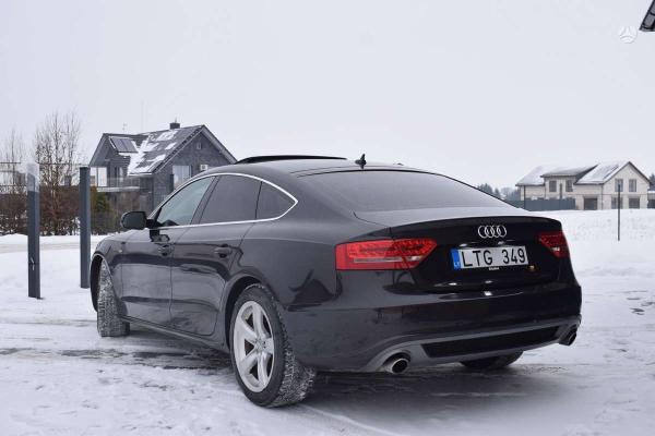 Audi A5 Sportback 2010 in Marijampole, with an engine capacity of 2.97 L and mileage of 366 thousand km for 6150 €, photo 6 on AUTOMOTO.COM.LV
