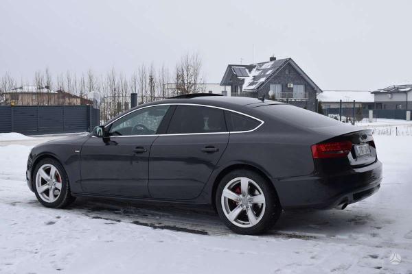 Audi A5 Sportback 2010 in Marijampole, with an engine capacity of 2.97 L and mileage of 366 thousand km for 6150 €, photo 7 on AUTOMOTO.COM.LV