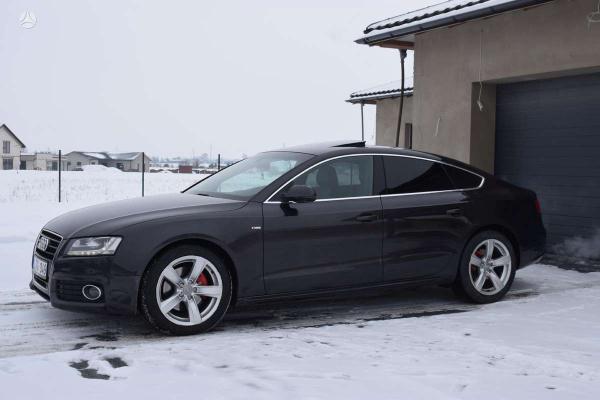 Audi A5 Sportback 2010 in Marijampole, with an engine capacity of 2.97 L and mileage of 366 thousand km for 6150 €, photo 9 on AUTOMOTO.COM.LV