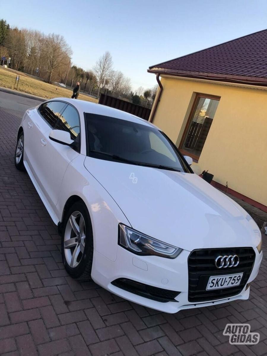 Audi A5 Sportback 2013 in Ignalina, with an engine capacity of 1.80 L and mileage of 263 thousand km for 10550 €, photo 1 on AUTOMOTO.COM.LV