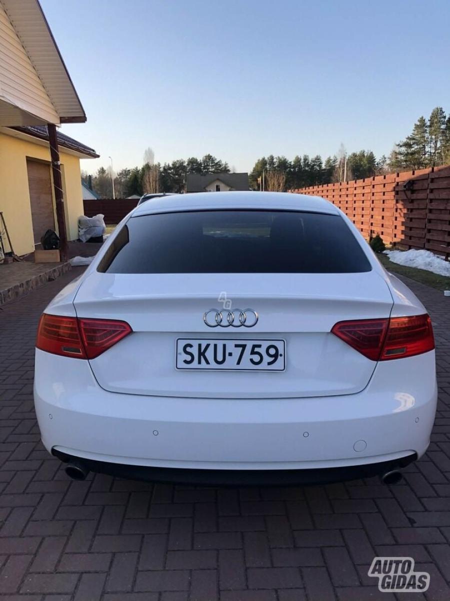 Audi A5 Sportback 2013 in Ignalina, with an engine capacity of 1.80 L and mileage of 263 thousand km for 10550 €, photo 4 on AUTOMOTO.COM.LV
