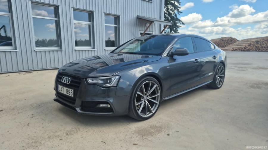 Audi A5 Sportback 2014 in Ukmerge, with an engine capacity of 3.00 L and mileage of 366 thousand km for 10300 €, photo 3 on AUTOMOTO.COM.LV