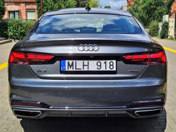 Audi A5 Sportback 2021 in Kaunas, with an engine capacity of 2.00 L and mileage of 15 thousand km for 36998 €, photo 5 on AUTOMOTO.COM.LV
