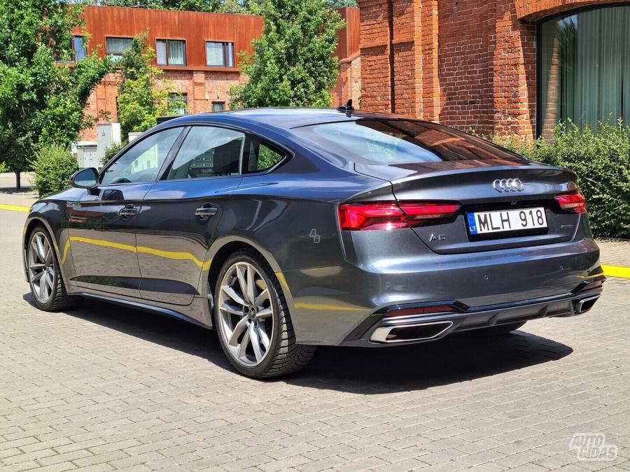 Audi A5 Sportback 2021 in Kaunas, with an engine capacity of 2.00 L and mileage of 30 thousand km for 35000 €, photo 4 on AUTOMOTO.COM.LV