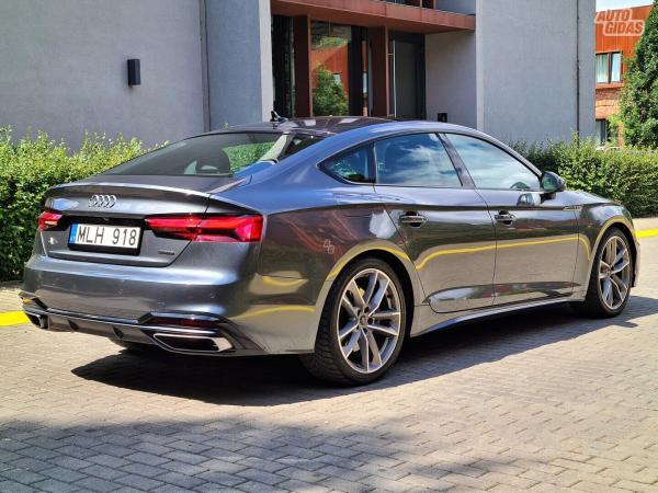 Audi A5 Sportback 2021 in Kaunas, with an engine capacity of 2.00 L and mileage of 30 thousand km for 35000 €, photo 4 on AUTOMOTO.COM.LV