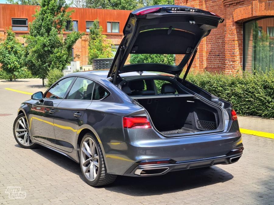 Audi A5 Sportback 2021 in Kaunas, with an engine capacity of 2.00 L and mileage of 30 thousand km for 35000 €, photo 7 on AUTOMOTO.COM.LV